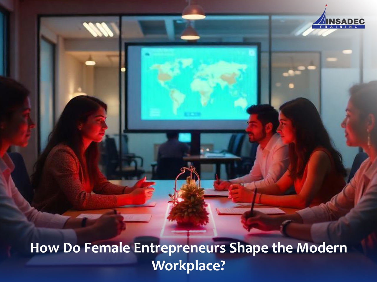 How do female entrepreneurs shape the modern workplace?